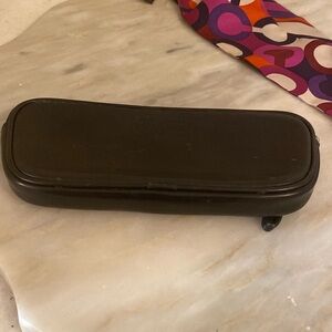 Coach | Accessories | Coach Cc Hair Tie Silk Twilly Scarf And Leather ...